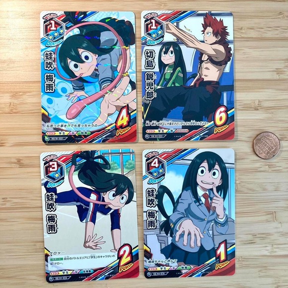 Accessories | Rare My Hero Academia Card Set Froppy | Poshmark